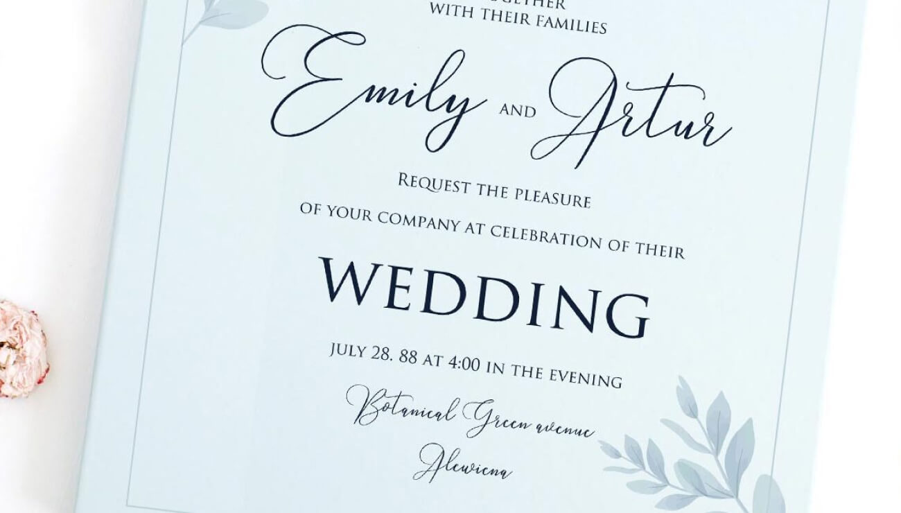 Invitation - Hidden Date